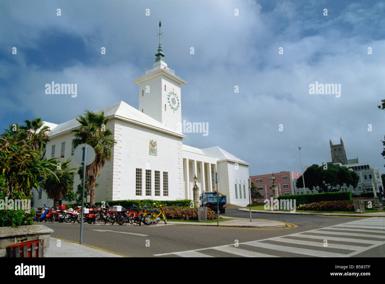 Hamilton Bermuda Atlantic Ocean Central America Stock Photo - Alamy