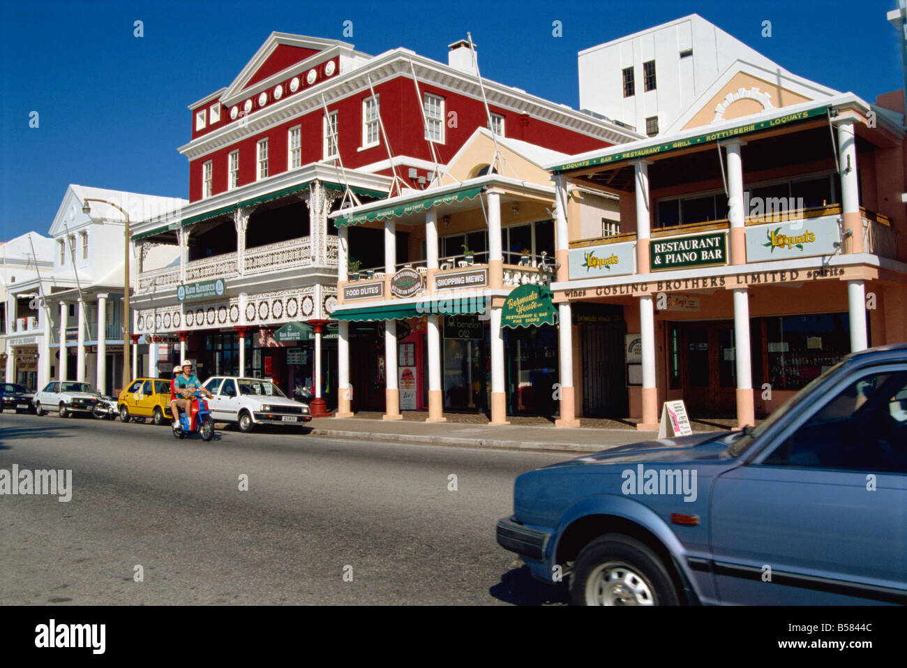 Hamilton Bermuda Atlantic Ocean Central America Stock Photo - Alamy