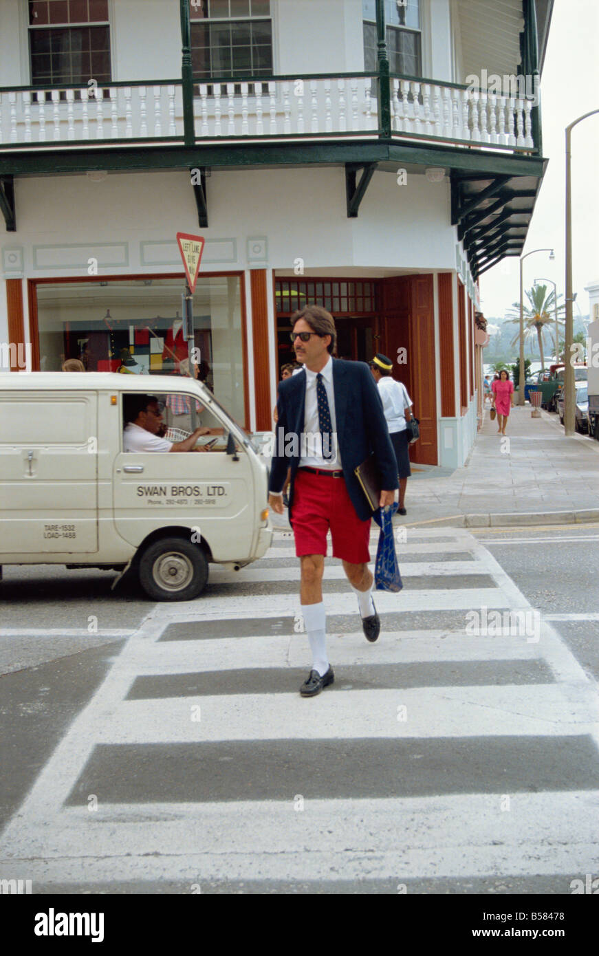 Hamilton Bermuda Atlantic Ocean Central America Stock Photo - Alamy