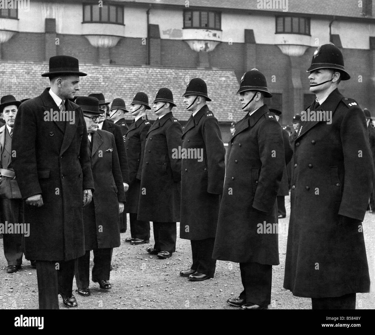 Police parade uniforms Black and White Stock Photos & Images - Alamy