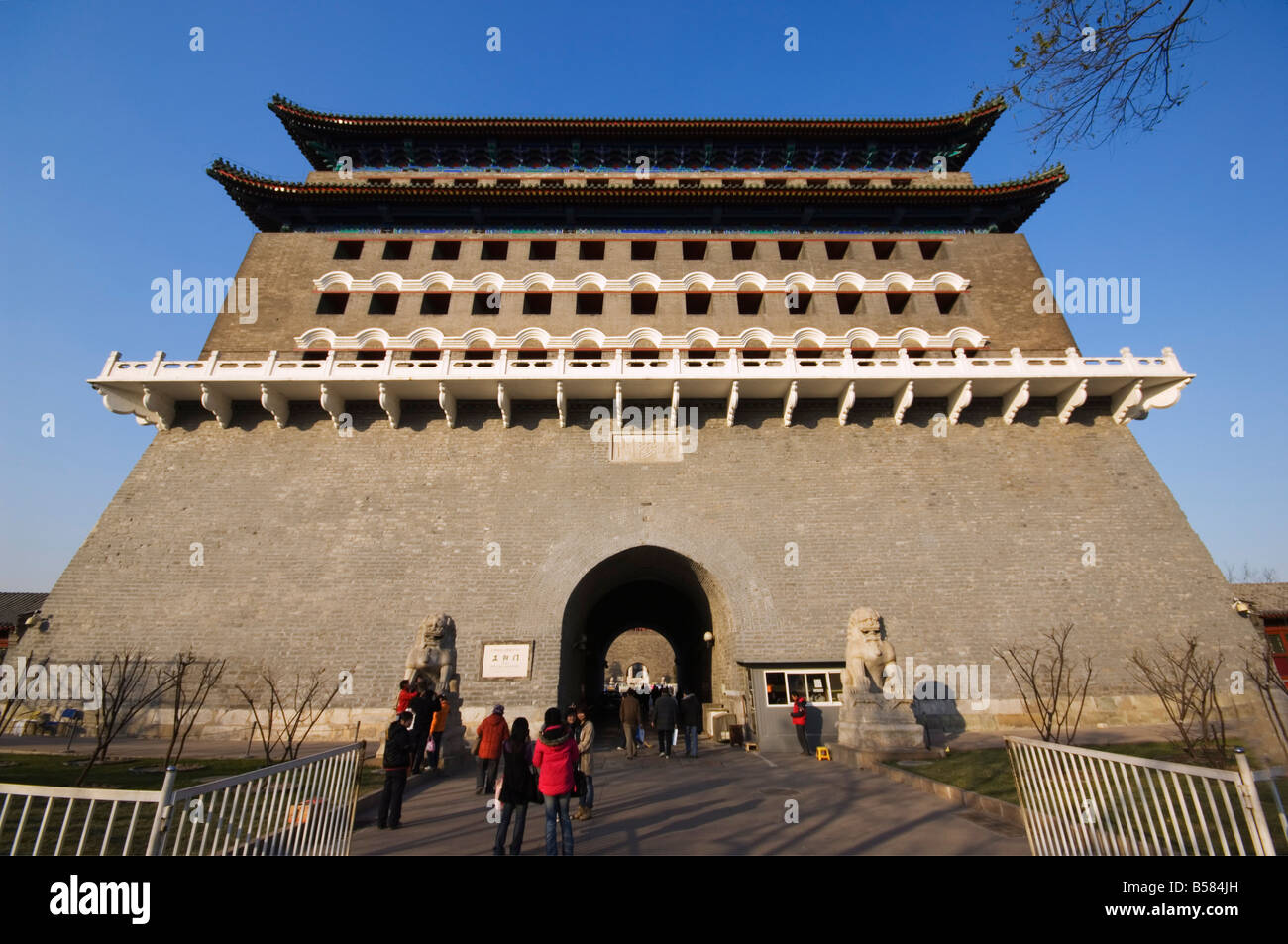 Qianmen Gate, Tiananmen Square, Beijing, China, Asia Stock Photo - Alamy