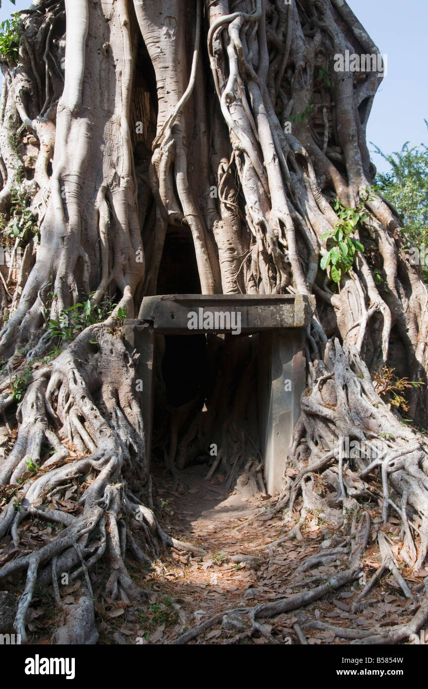 Temples in the ancient pre Angkor capital of Chenla, Cambodia ...