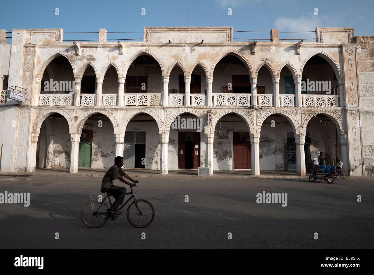 Ottoman architecture visible in the coastal town of Massawa, Eritrea ...