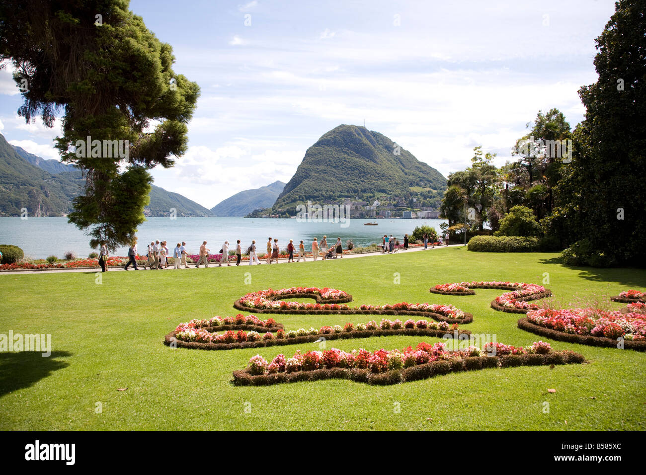 Lugano tourism hi-res stock photography and images - Alamy