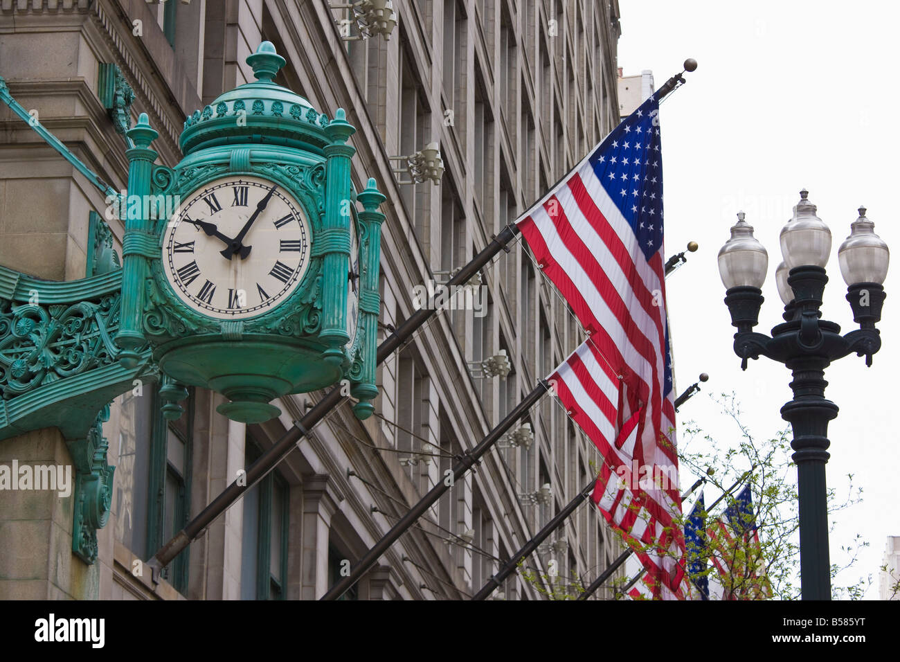 Chicago Clock Stock Photos & Chicago Clock Stock Images - Alamy