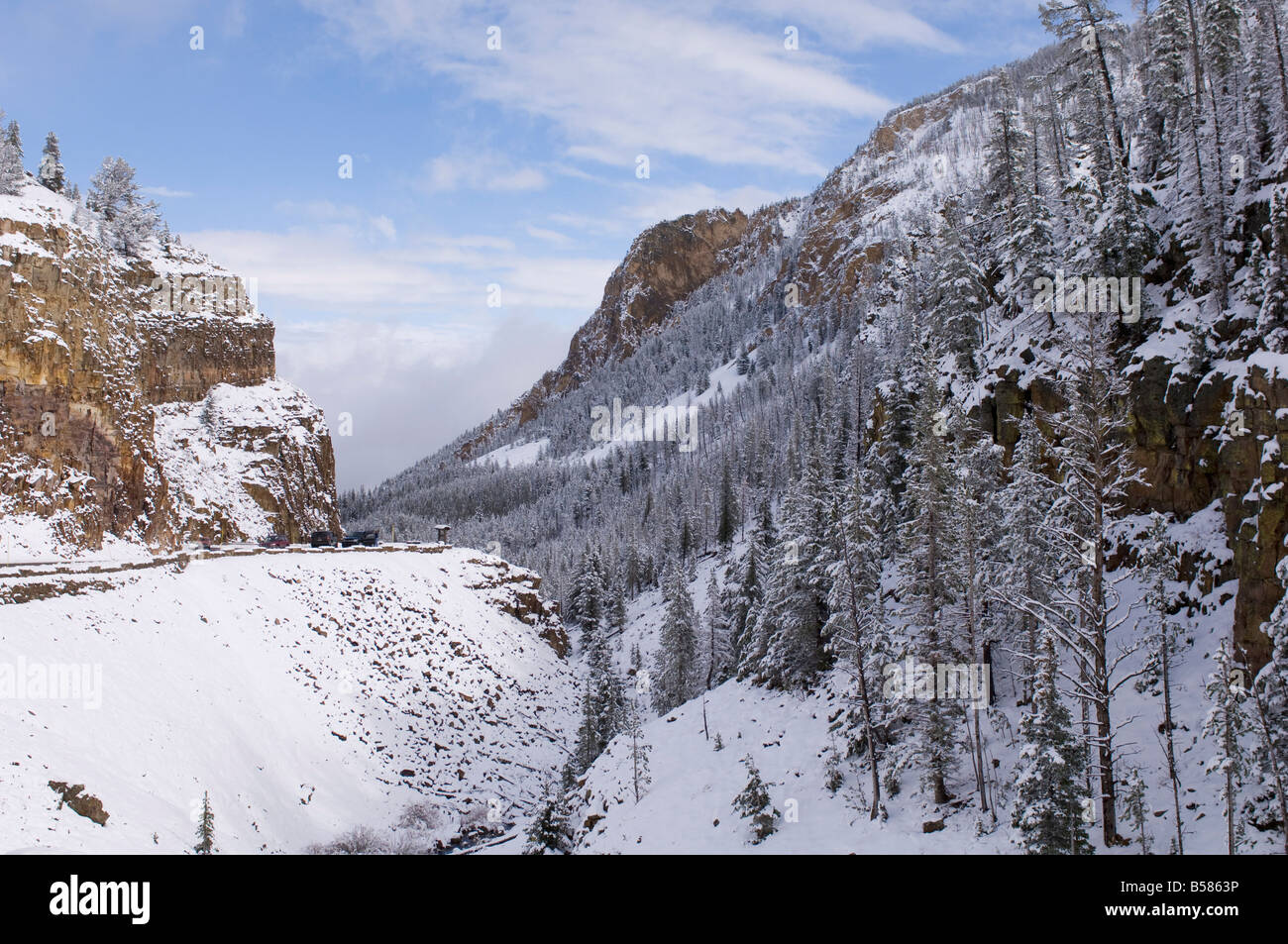 Golden Gate Canyon, Yellowstone National Park, UNESCO World Heritage ...