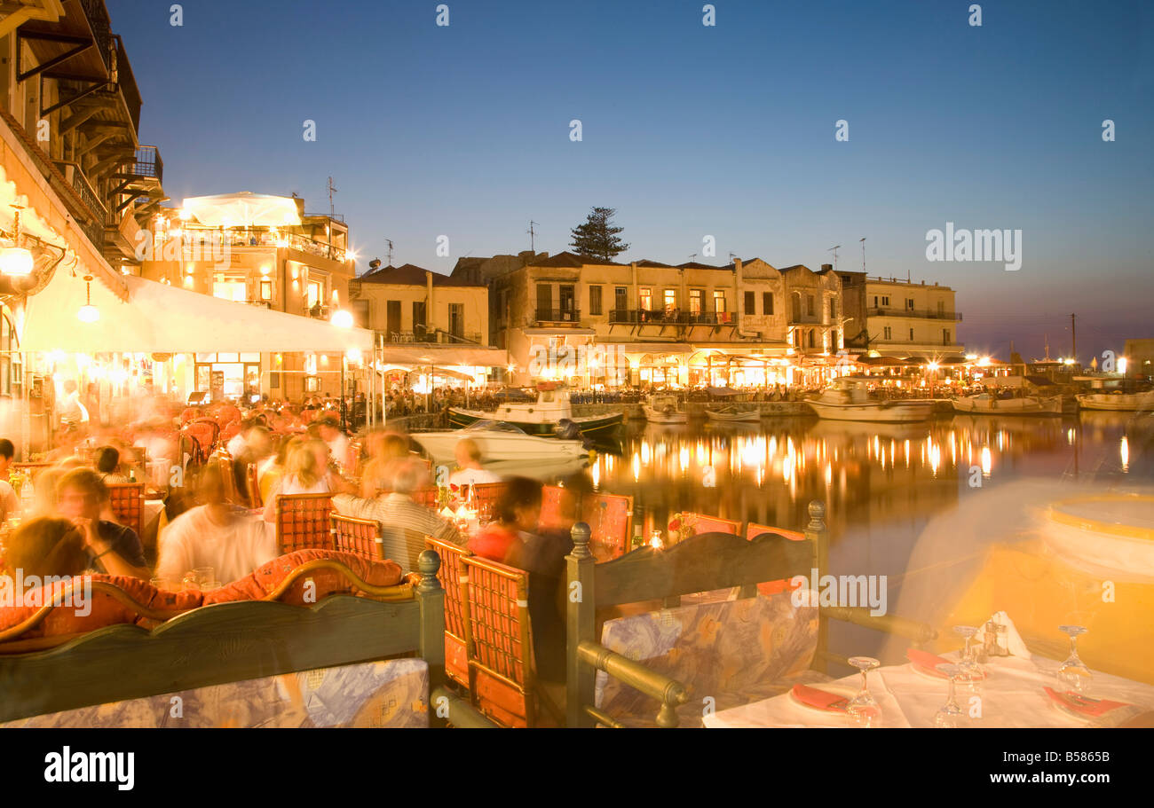 Waterfront, Rethymnon, Crete, Greece, Europe Stock Photo - Alamy