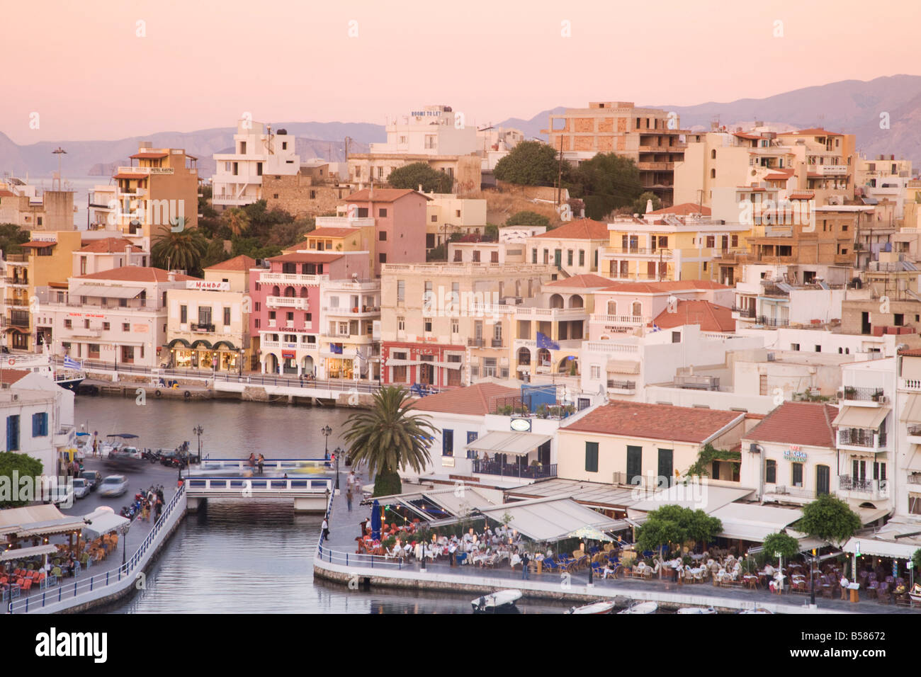 Agios nikolaus crete hi-res stock photography and images - Alamy