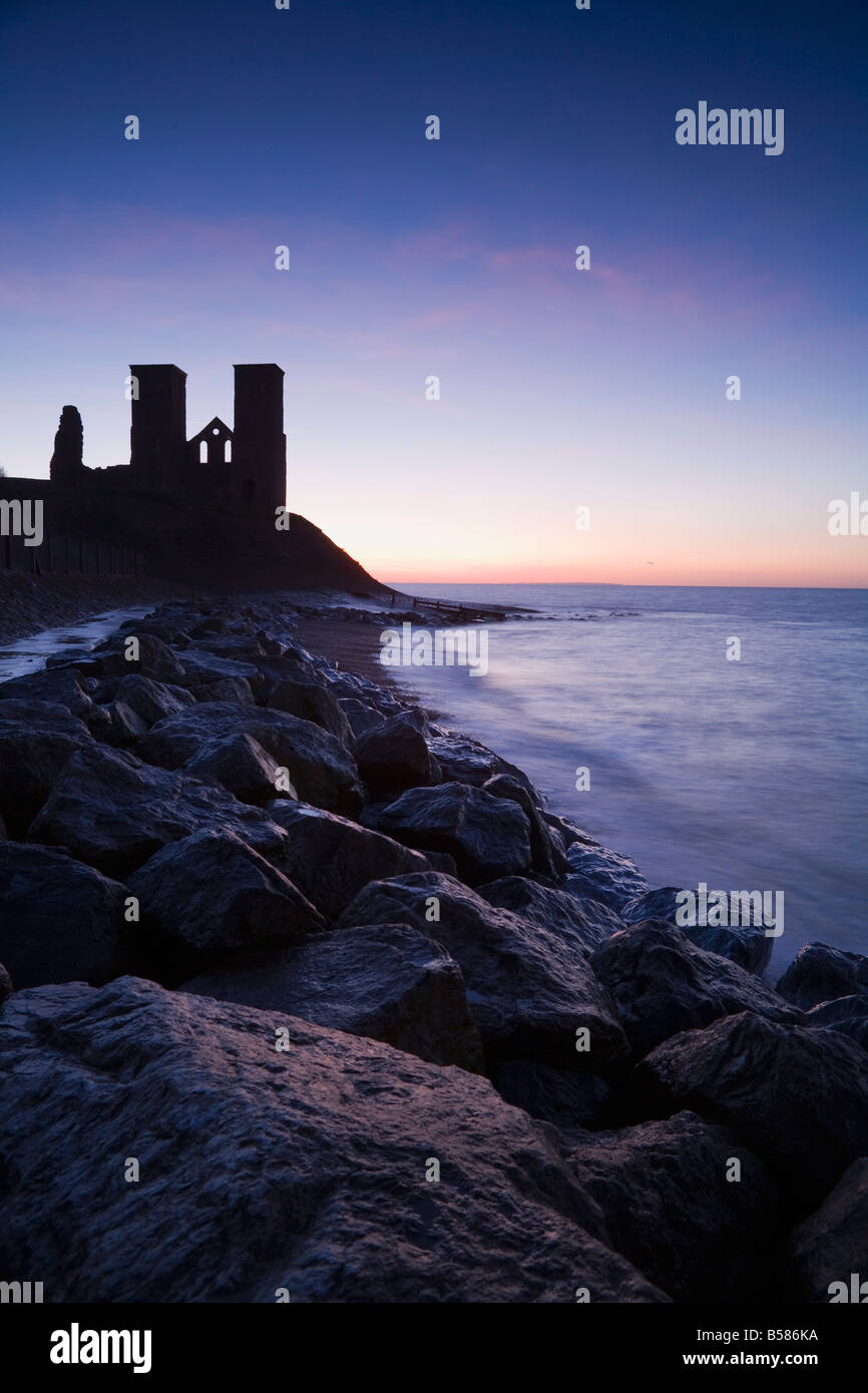 Reculver Towers, Kent, England, United Kingdom, Europe Stock Photo - Alamy