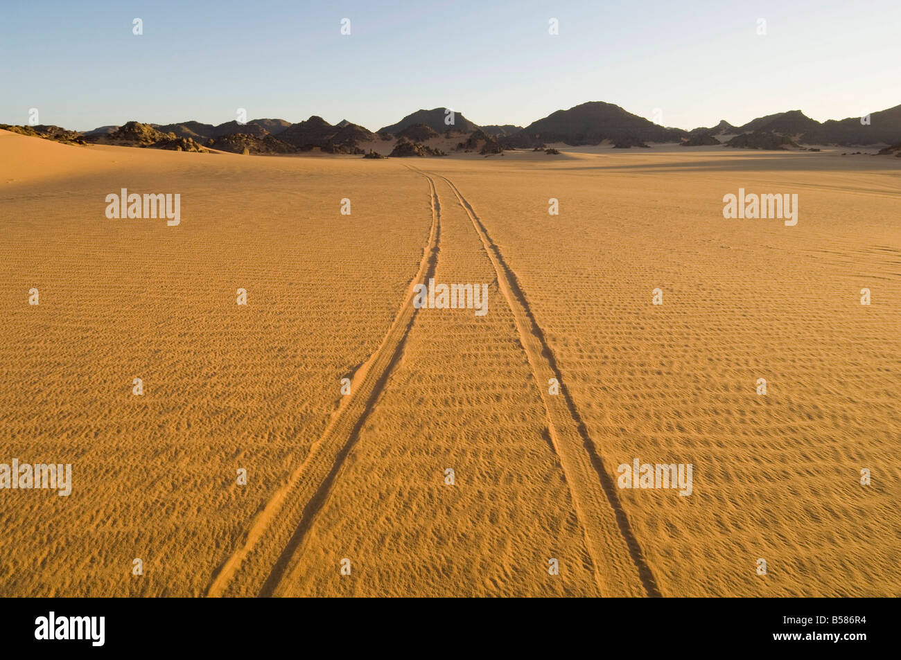 Akakus, Sahara desert, Fezzan, Libya, North Africa, Africa Stock Photo ...
