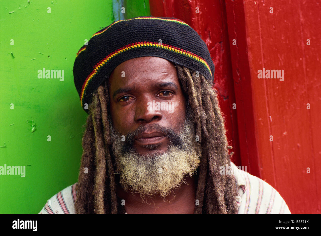 Rastafarians dreadlocks hi-res stock photography and images - Alamy