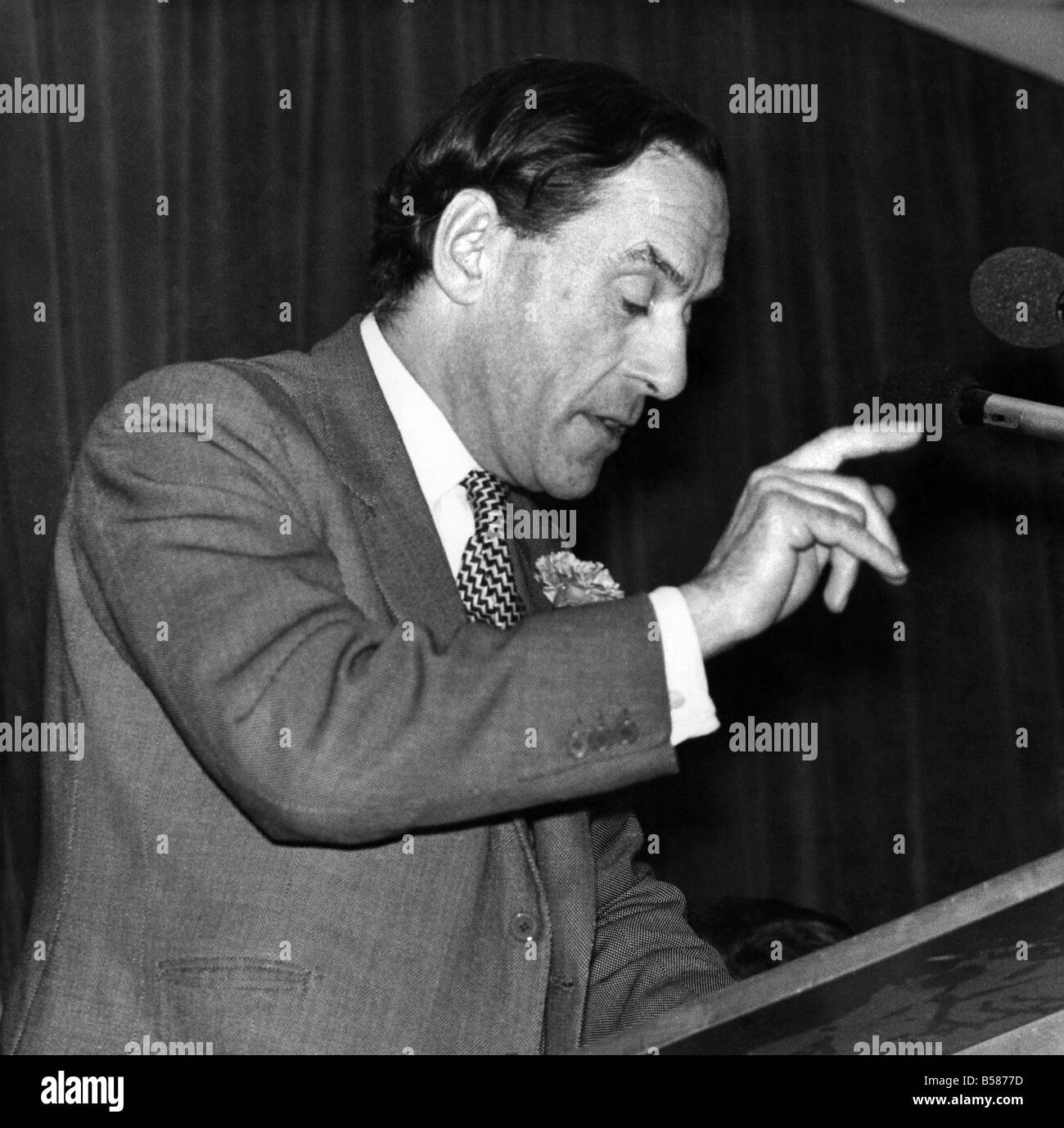 Jeremy thorpe mp Black and White Stock Photos & Images - Alamy