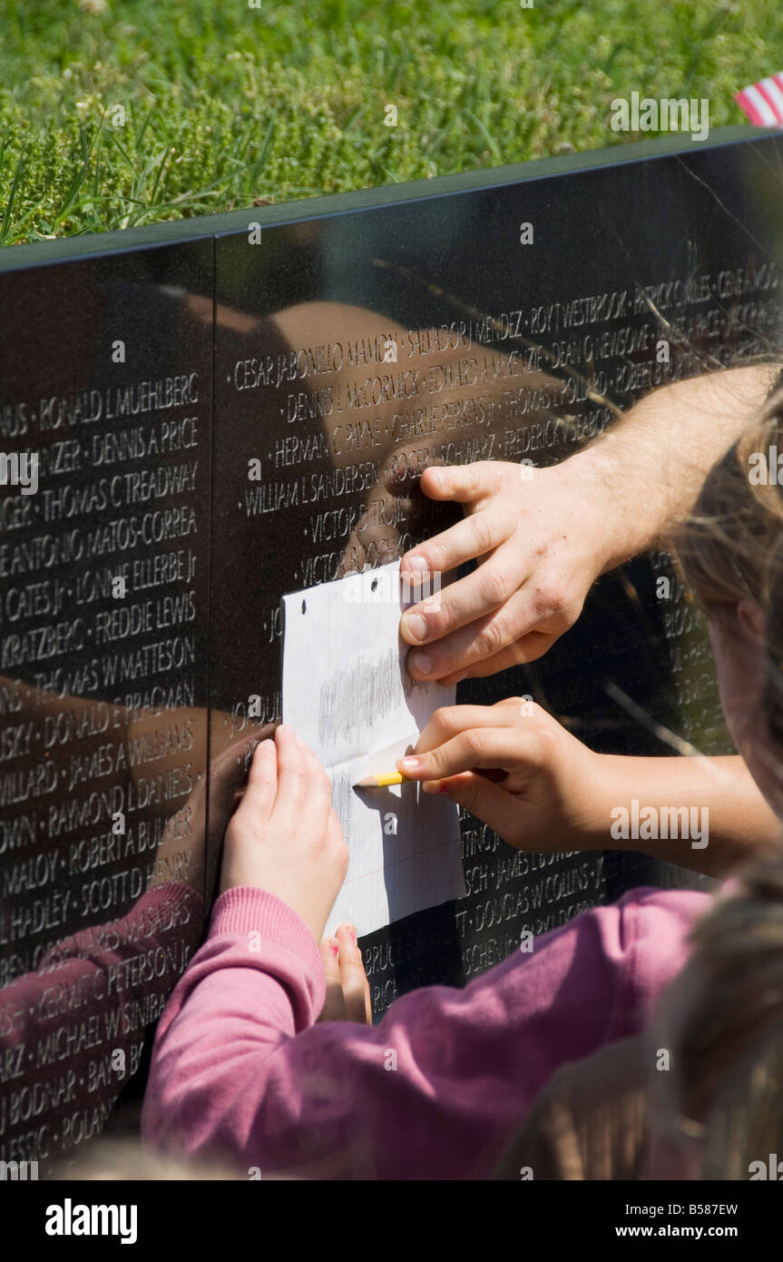 Vietnam veterans memorial wall hi-res stock photography and images - Alamy
