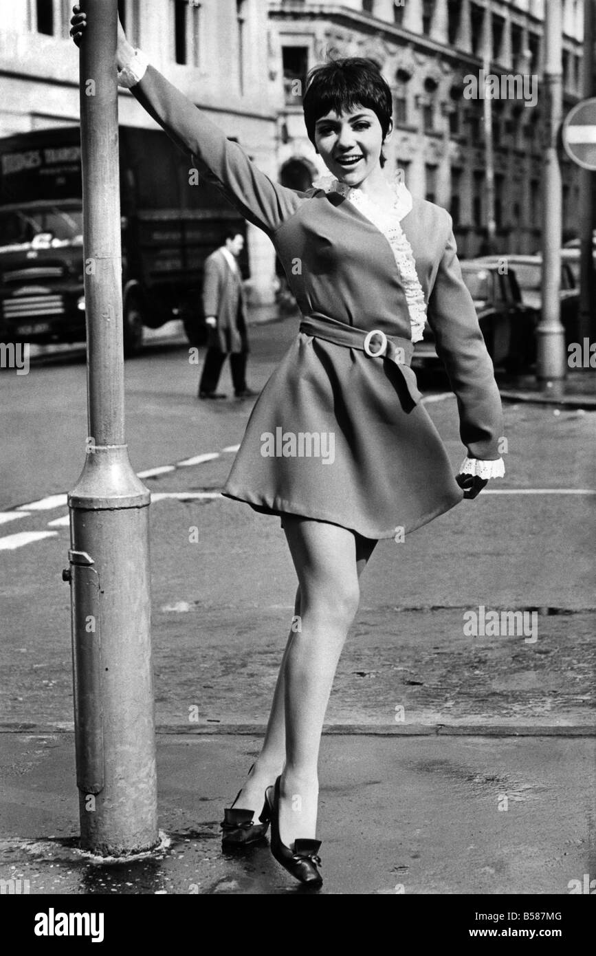 Clothing Fashion Mini Dress: March 1968 P005245 Stock Photo - Alamy