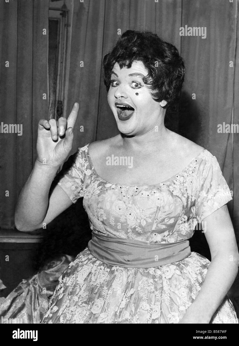 Drag dress Black and White Stock Photos & Images - Alamy