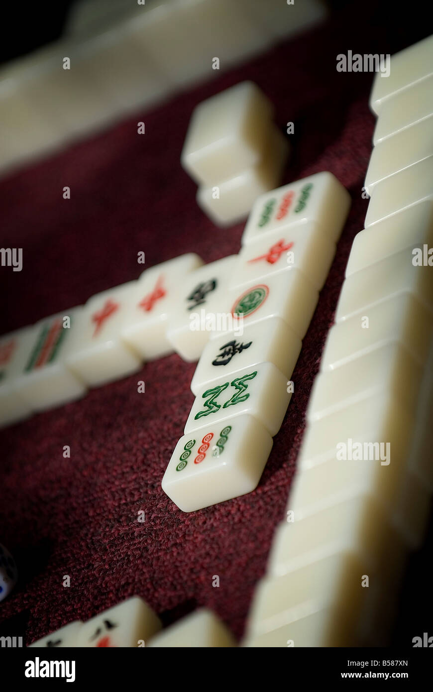 Mahjong tile hi-res stock photography and images - Alamy