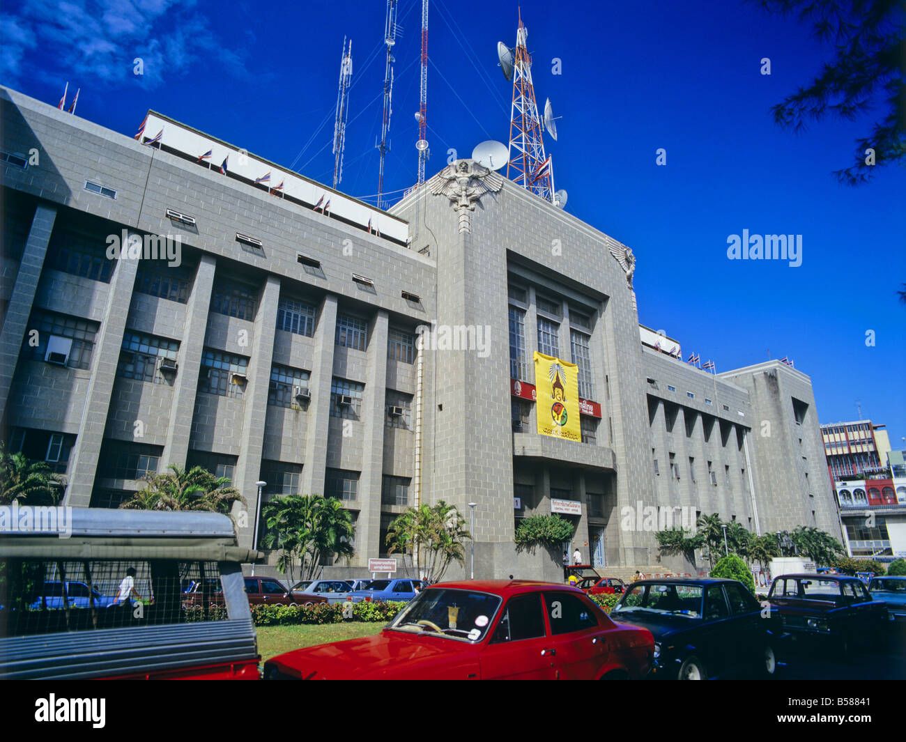 General Post Office Bangkok Thailand Stock Photo - Alamy