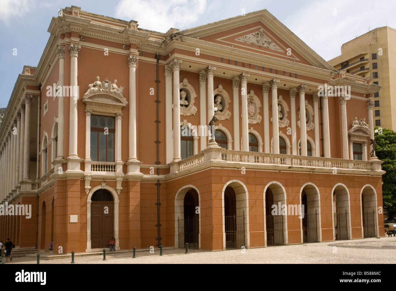 Teatro da Paz Belem Para Brazil South America Stock Photo - Alamy