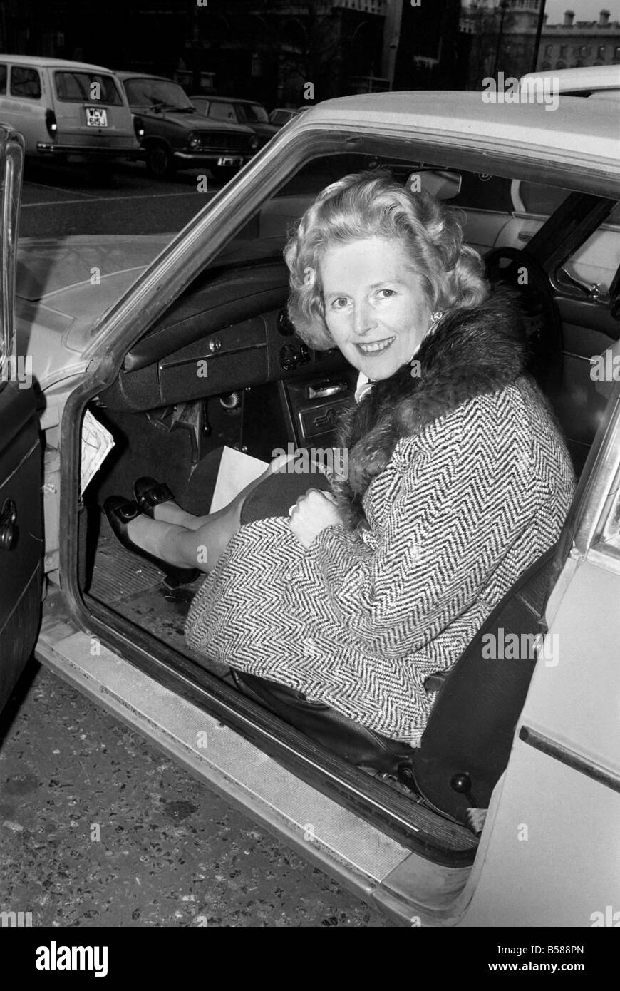 Mrs. Margaret Thatcher. February 1975 75-00656-001 Stock Photo - Alamy