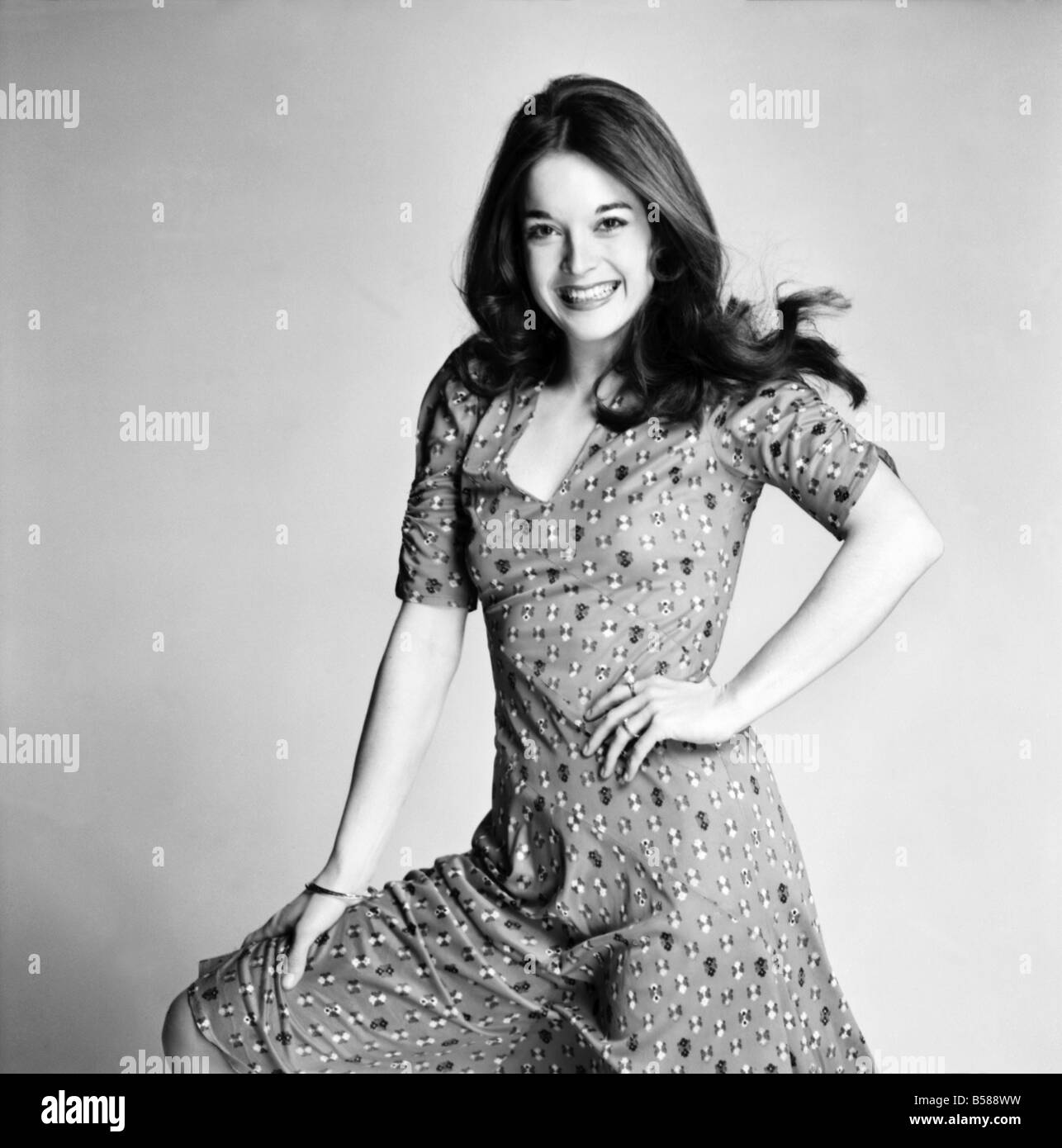 Pop Singer Diane Solomons. February 1975 75-00676-003 Stock Photo - Alamy