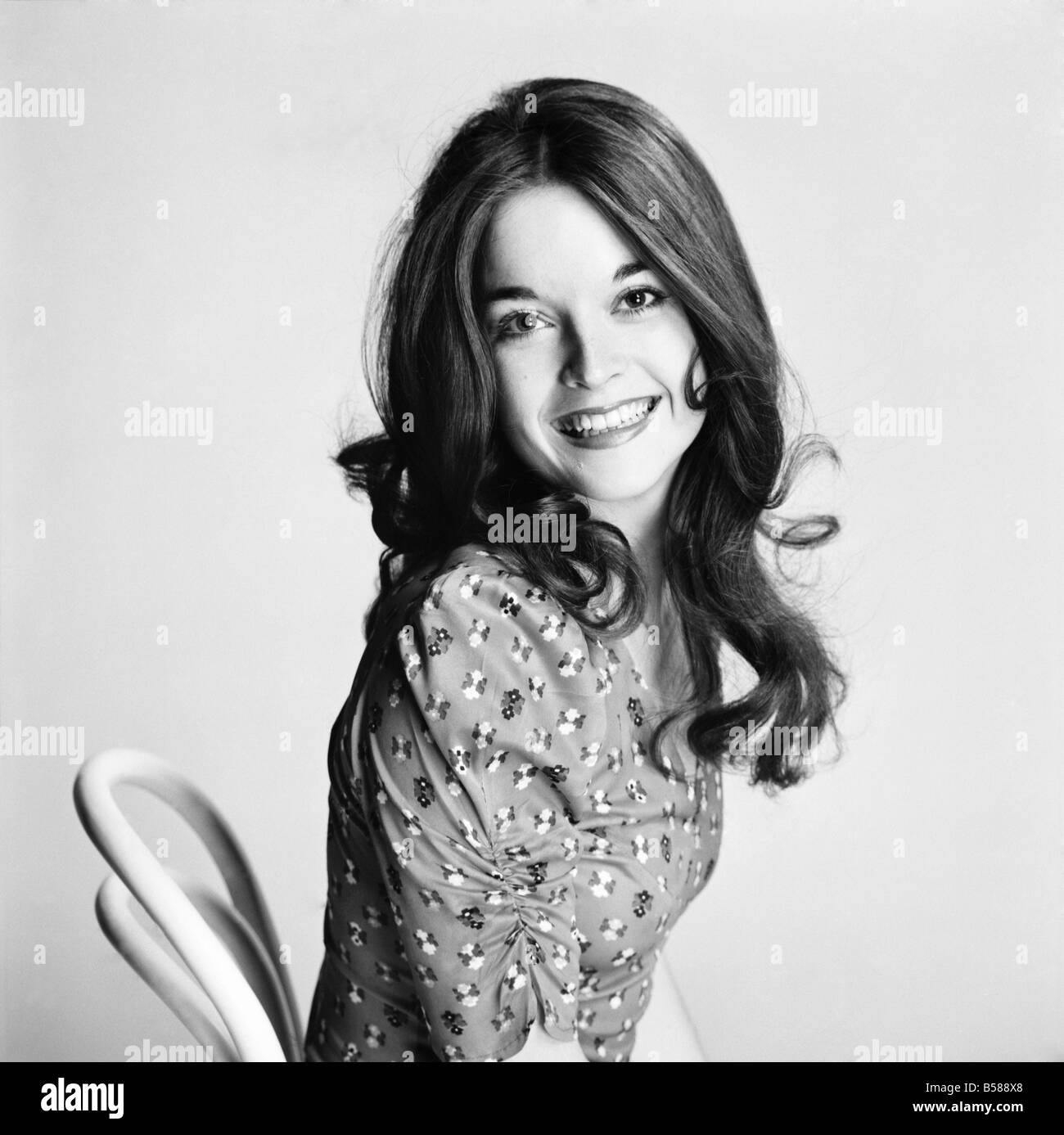 Pop Singer Diane Solomons. February 1975 75-00676-006 Stock Photo - Alamy