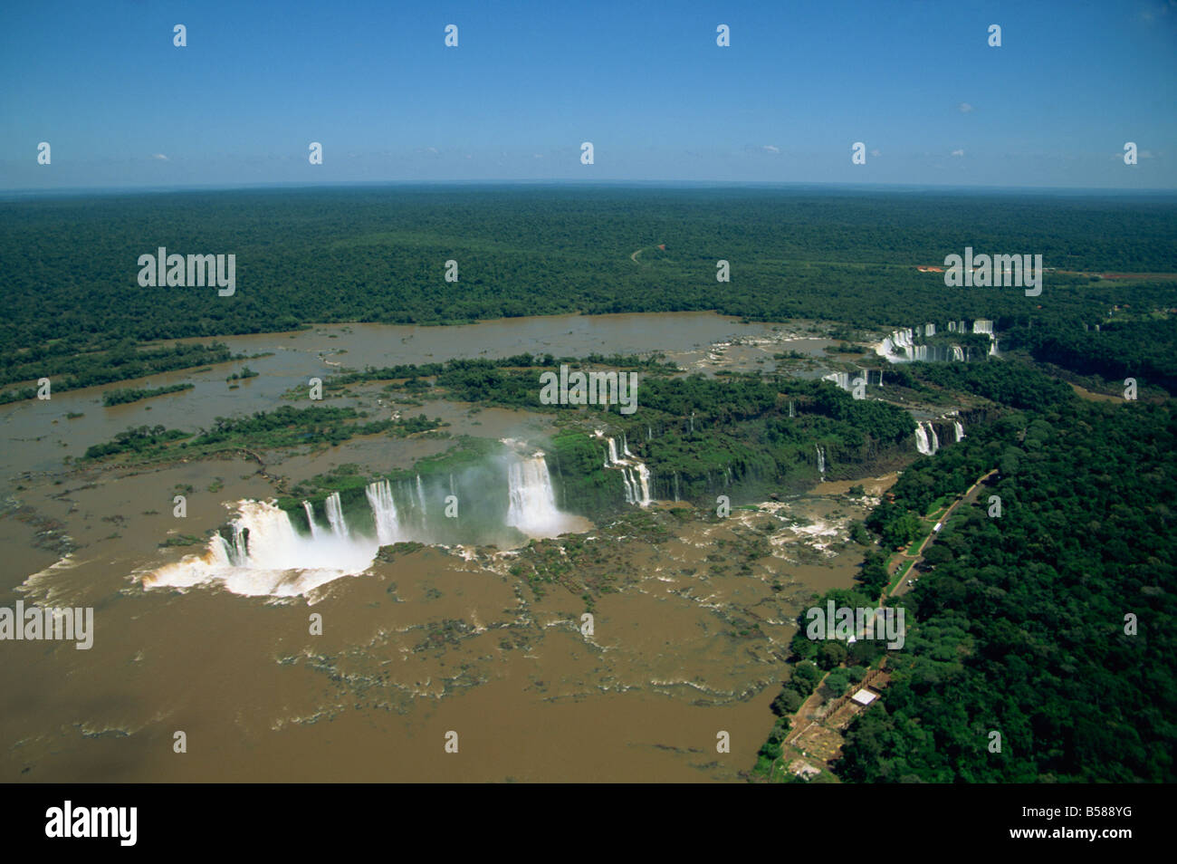 Aerial view Perena Brazil J Sweeney Stock Photo - Alamy