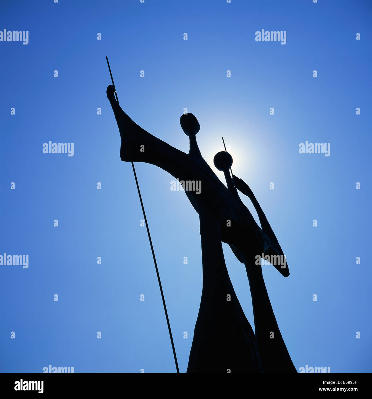 Os Candangos The Pioneers statue Brasilia Brazil South America G Renner ...