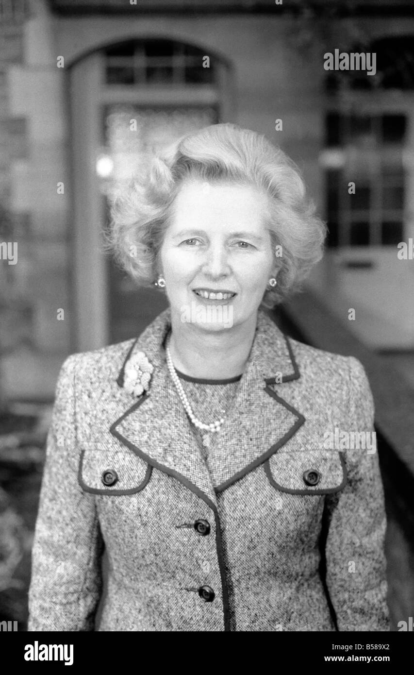 Mrs. Margaret Thatcher. February 1975 75-00826-005 Stock Photo - Alamy