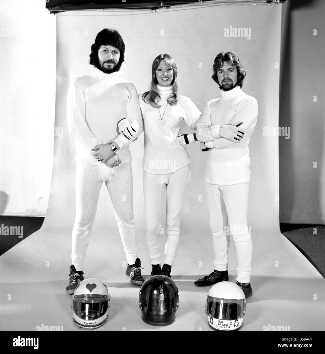 A Fireproof Combination. Noel Edmonds. Dave Lee Travers. Maureen Lynn ...