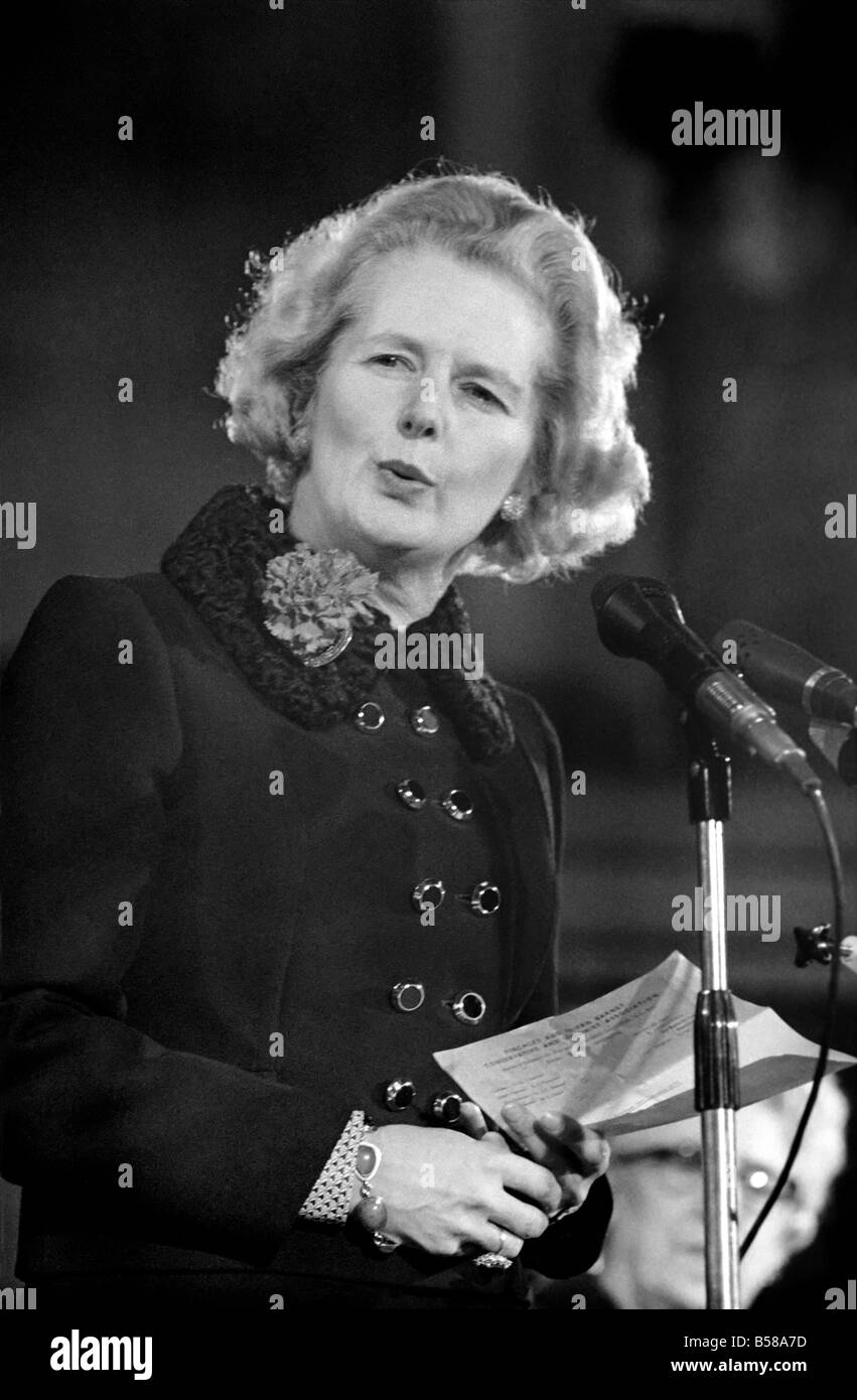 Margaret thatcher 1975 Black and White Stock Photos & Images - Alamy