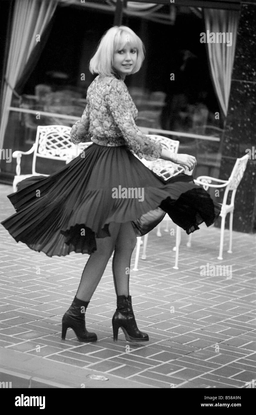 French film actress Bulle Ogier pictured at the Bohemian Bar of the Chelsea Hotel, in London ...