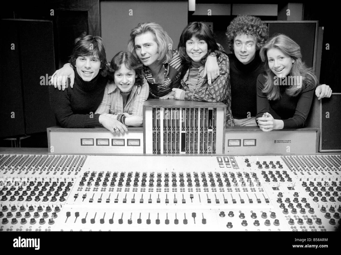 Music/Studio: Pop Group: Guys and Dolls: L/R David Van Day, Tereza ...