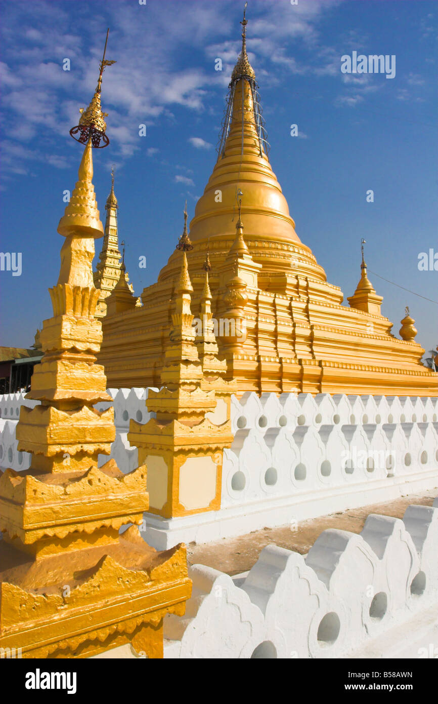 Temple Sagaing Hill Sagaing Mandalay Myanmar Burma Asia Stock Photo - Alamy