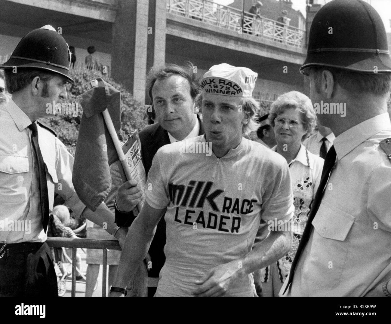 1975 Milk Race Winner: Bernt Johansson. June 1975 P007253 Stock Photo ...