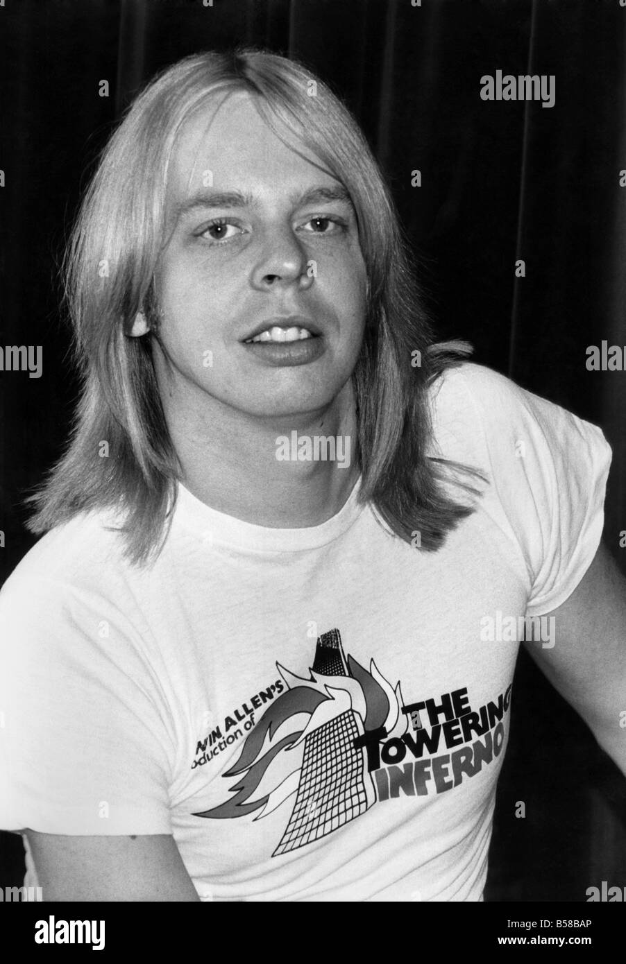 Composer Rick Wakeman. P007274 Stock Photo - Alamy