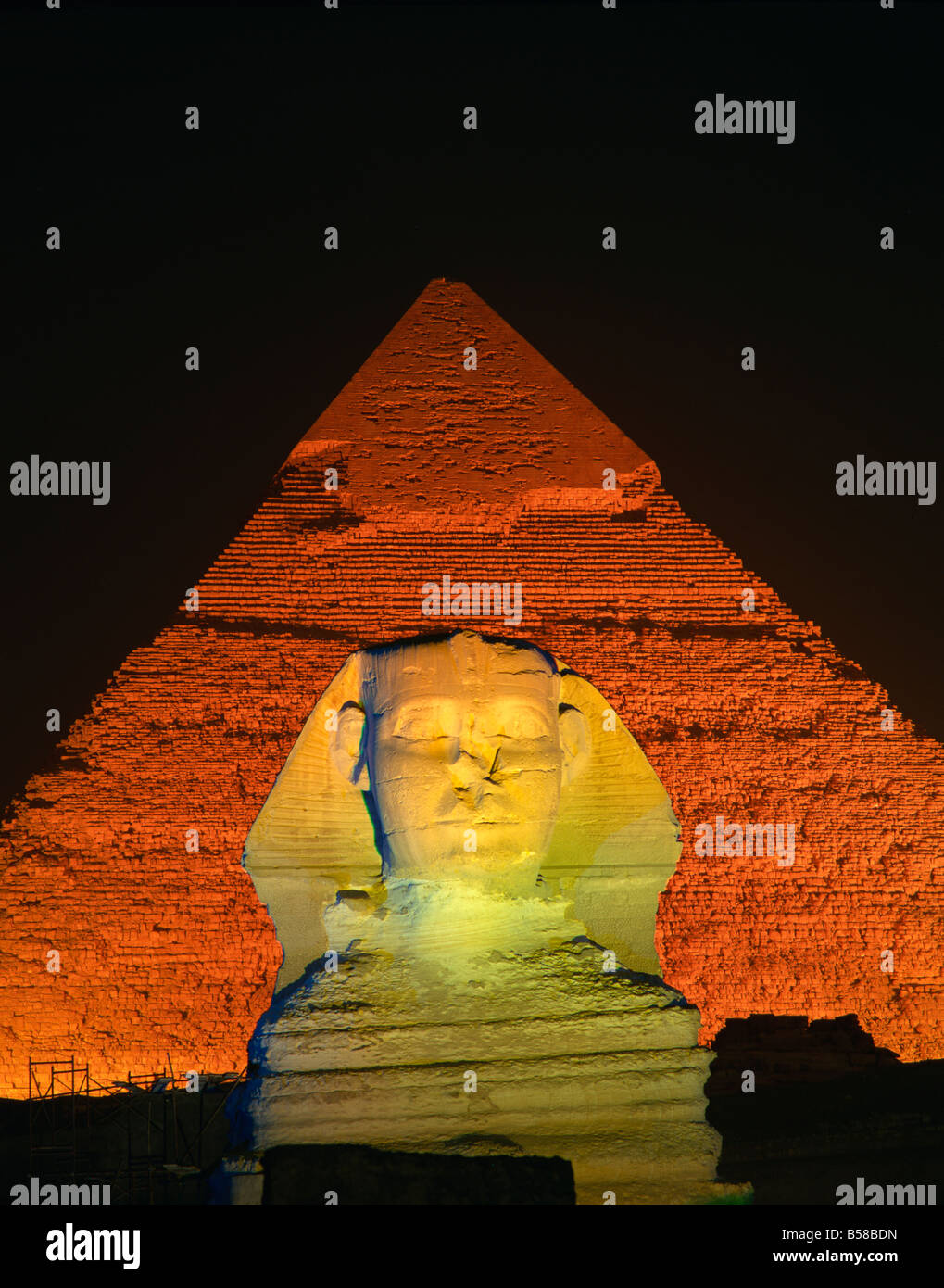 Great sphinx night hi-res stock photography and images - Alamy