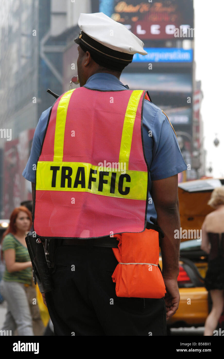 Traffic Cop NYC Stock Photo - Alamy