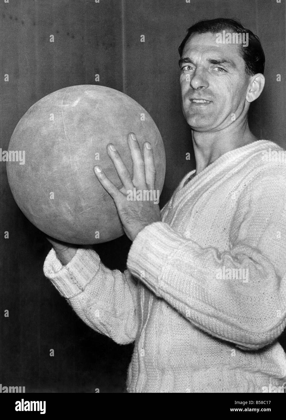 John McCue. October 1959 P005910 Stock Photo - Alamy