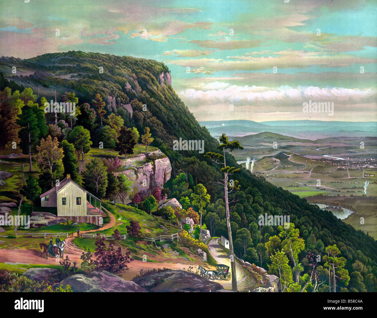 Chattanooga aerial hi-res stock photography and images - Alamy