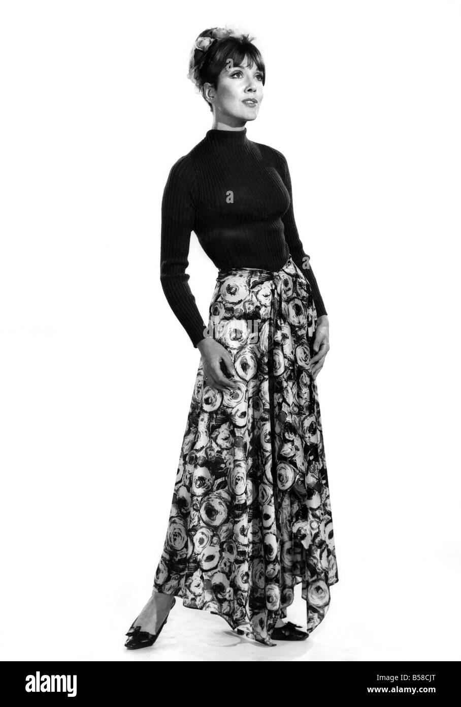 Reveille fashion. Anne Powell. October 1966 P006648 Stock Photo - Alamy