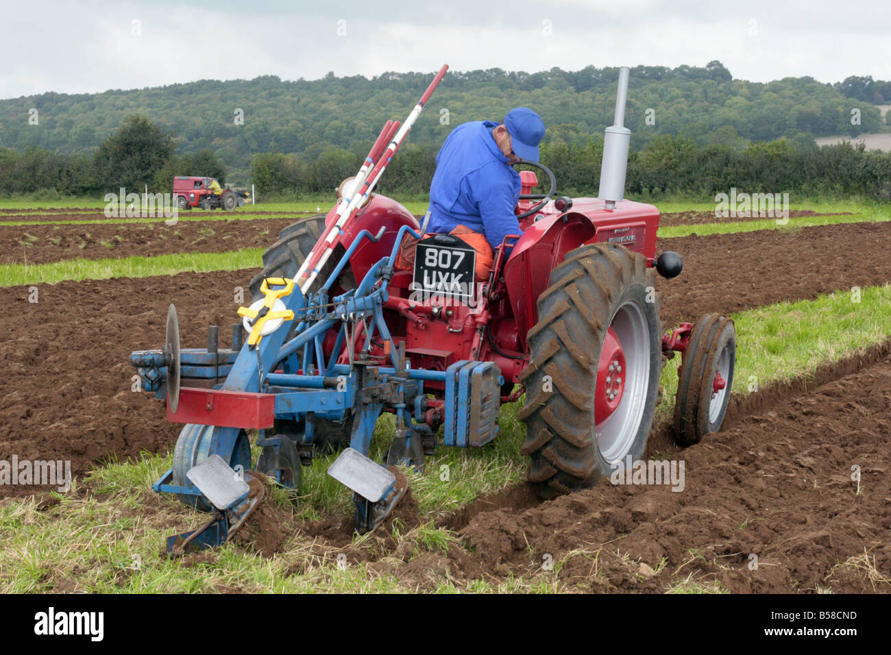 Frome Young Farmers Association's 50th annual ploughing match. A Farmer ...