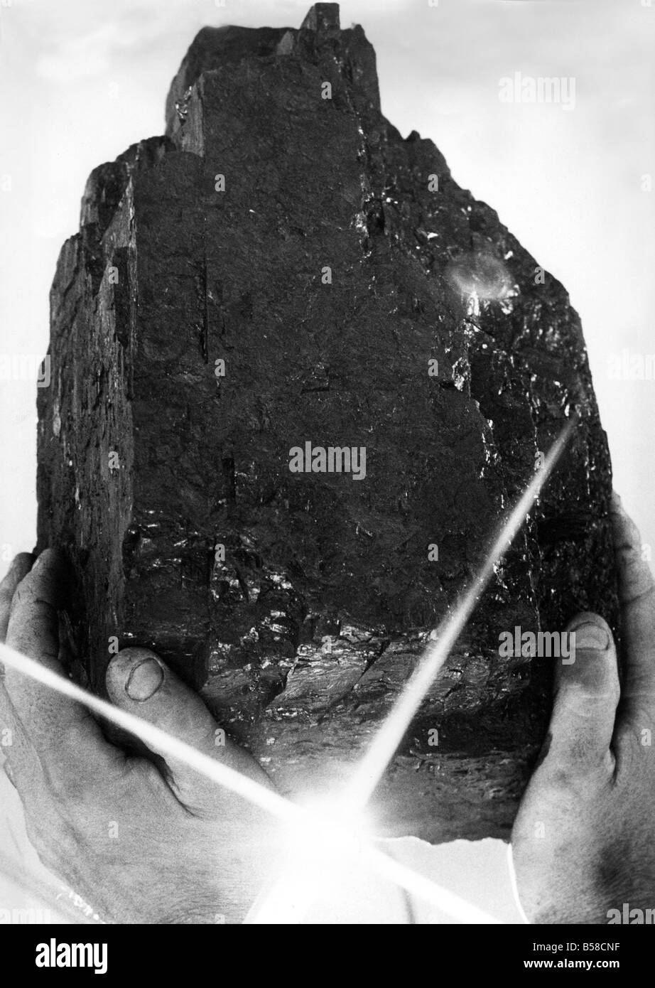 A large lump of coal Stock Photo - Alamy