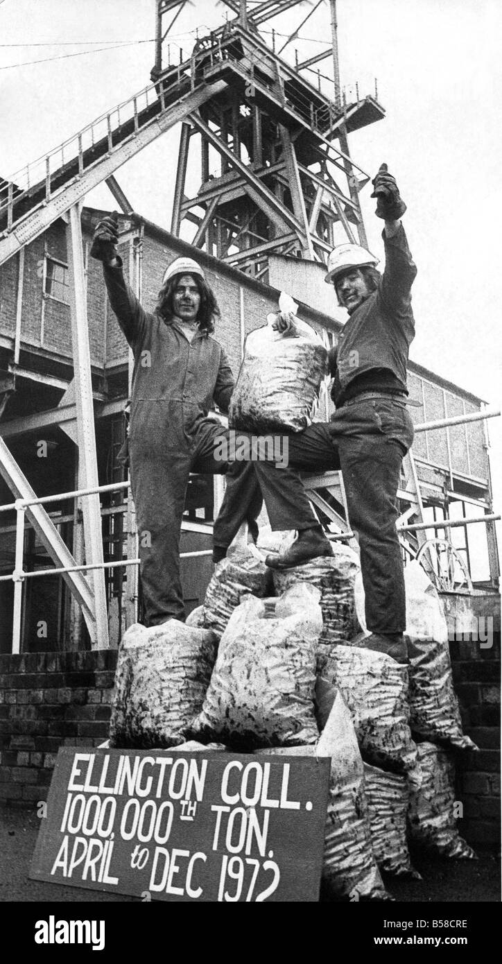 Ellington colliery Black and White Stock Photos & Images - Alamy