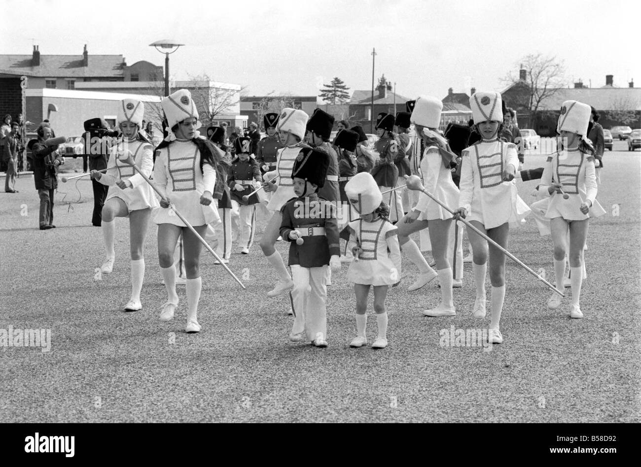 Children: Passing Out Parade: General views during the march past ...