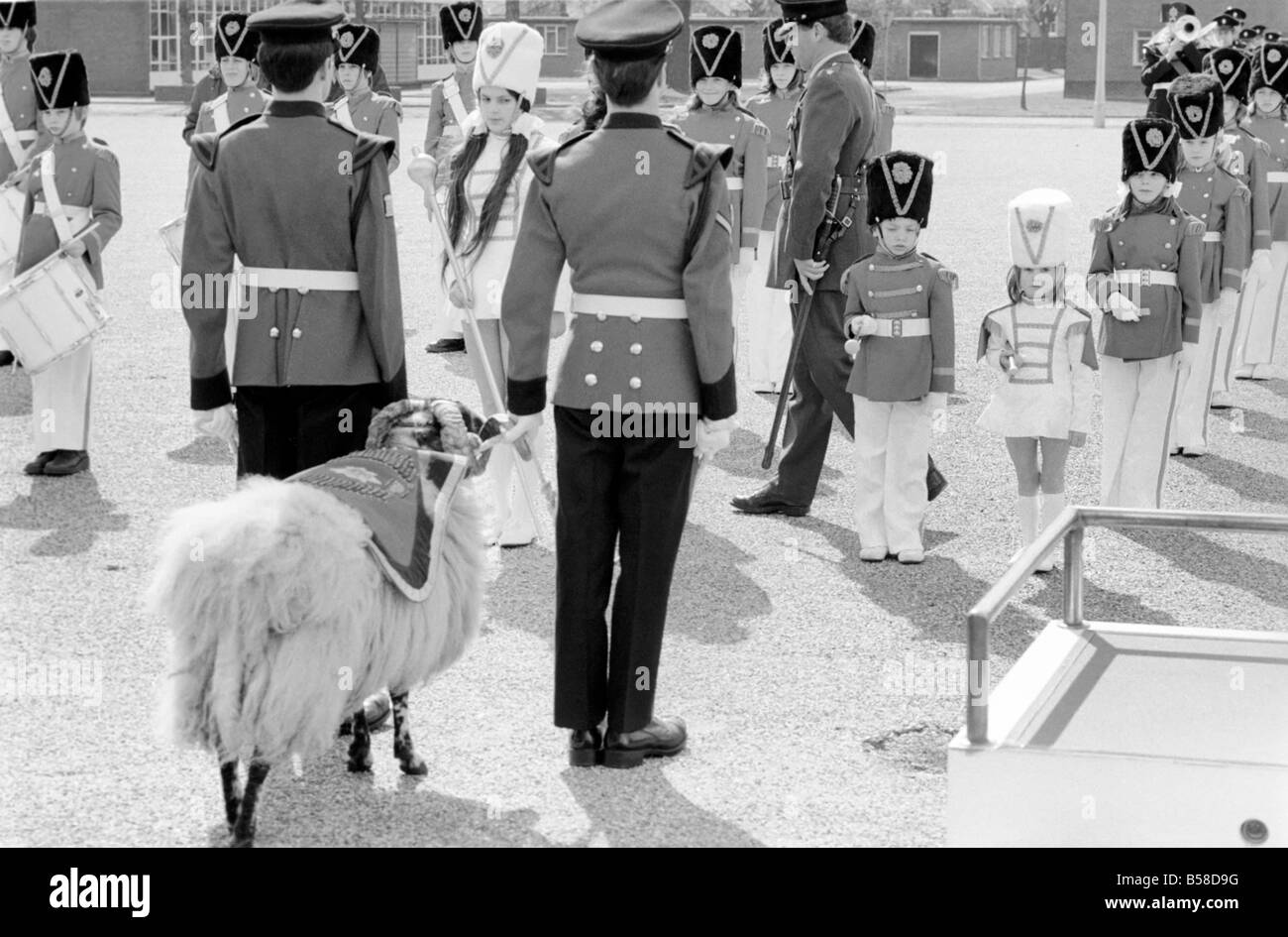 Children: Passing Out Parade: General views during the march past ...