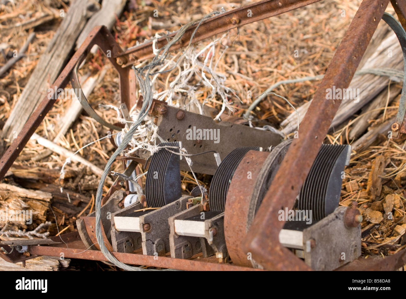 Variable capacitor old radio hi-res stock photography and images - Alamy