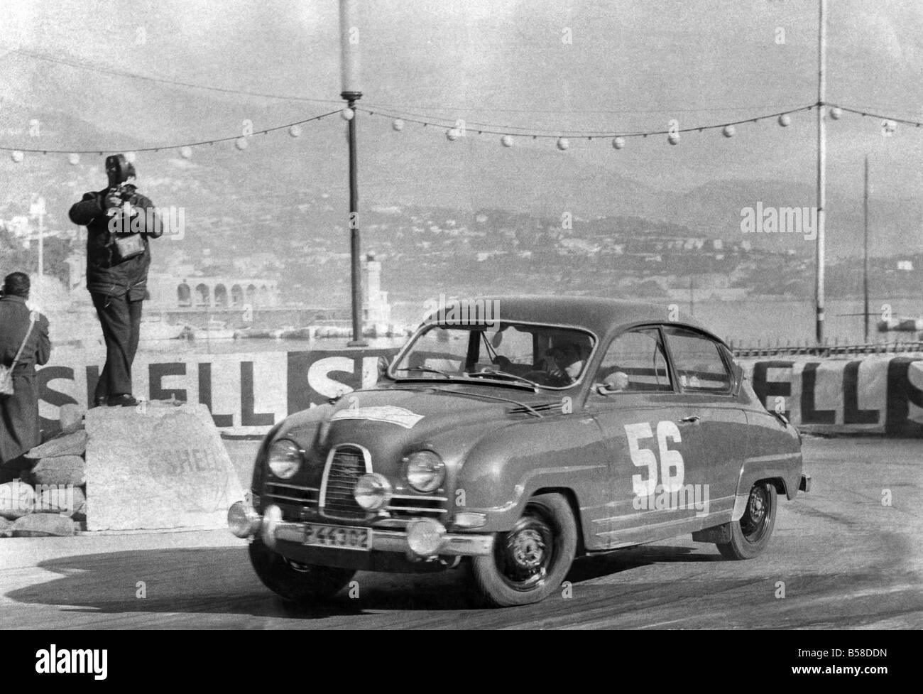 Motor Racing: Monte Carlo Rally. January 1966 P005819 Stock Photo - Alamy