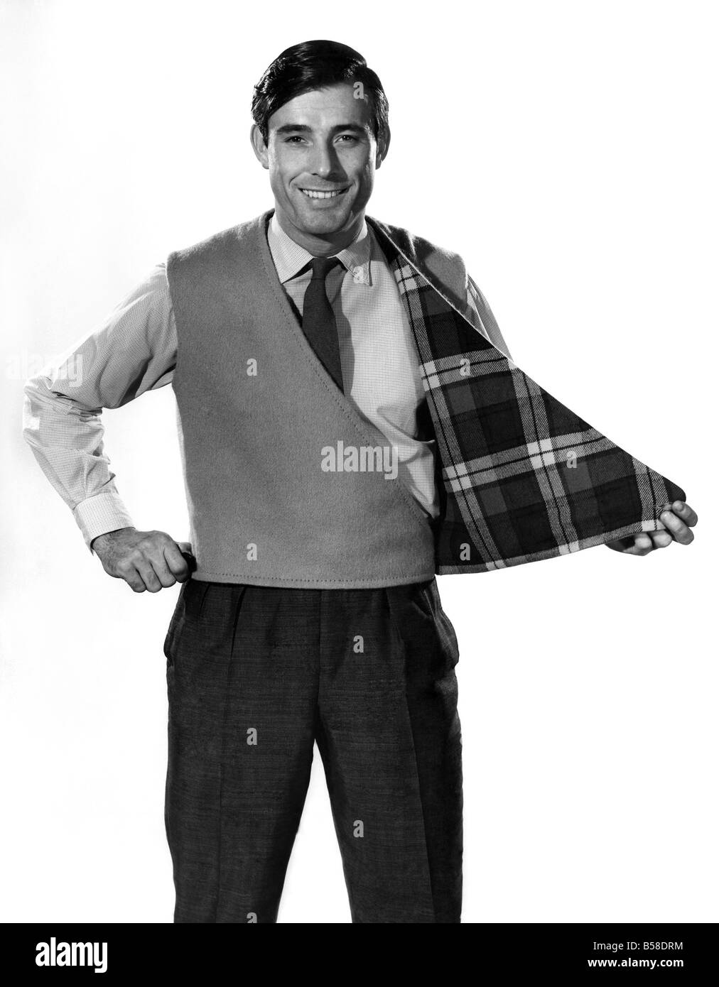 Reveille Fashions: Peter Anthony modelling the reverseable wrap around ...