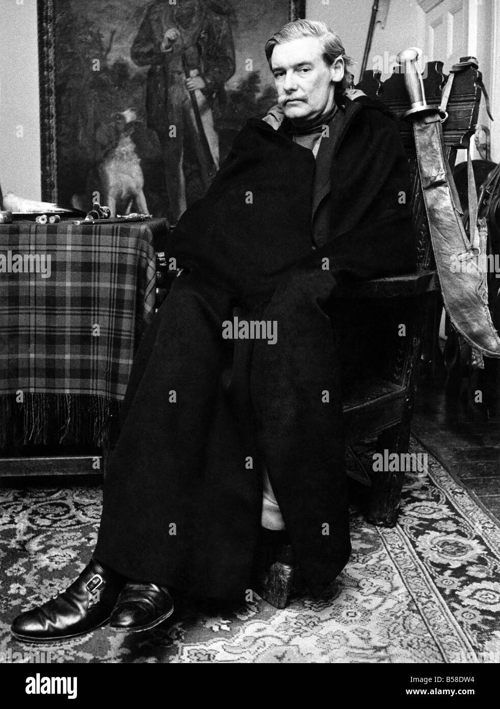 Sir Ian Moncrieffe from Bridge of Earn, Perthshire has just returned ...