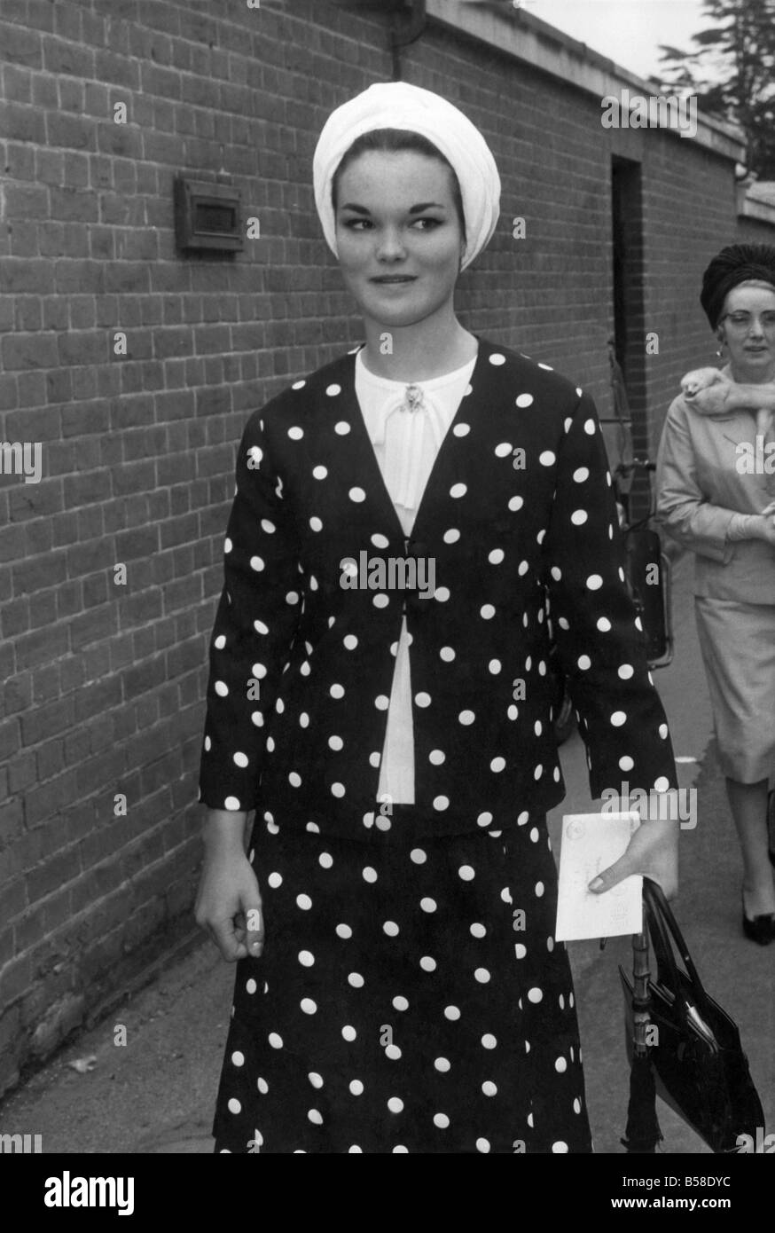 Lady Tavistock-formerly Henrietta Tiarks seen here outside Royal Ascot ...